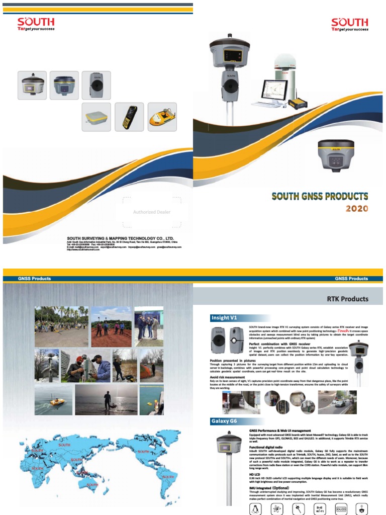 South GNSS Products 2020 | PDF | Wi Fi | Android (Operating System)