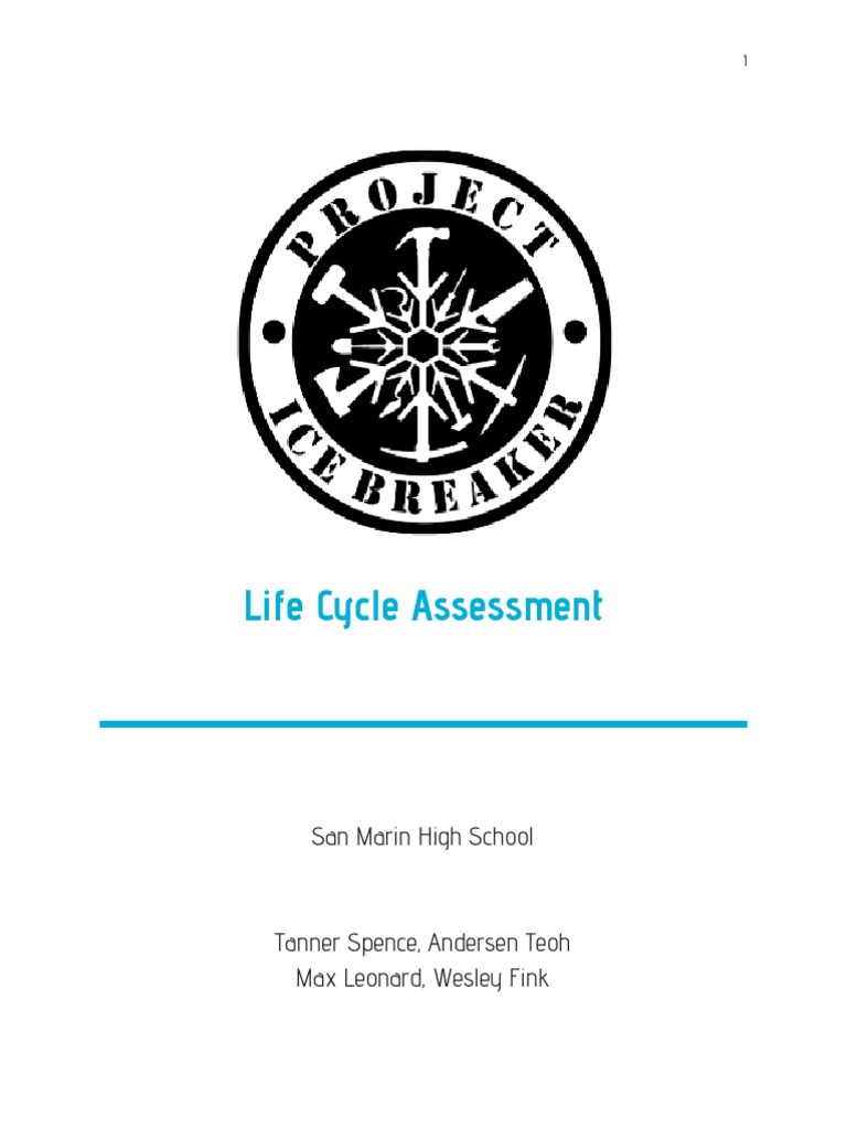 Project Icebreaker Life Cycle Assessment - Report and Infographic | PDF ...