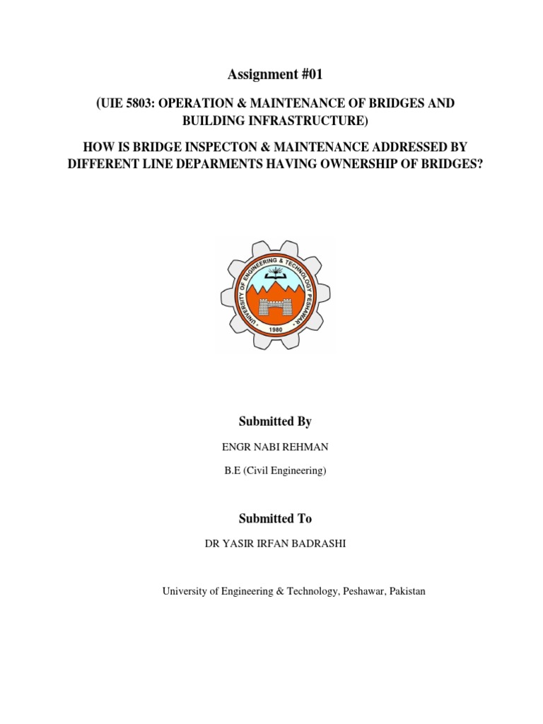 Bridge Inspection and Maintenance Guide | PDF | Bridge | Road