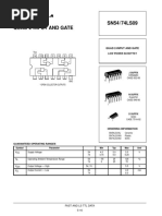 7410 Triple 3-Input NAND Gate Datasheet | PDF | Power Electronics ...