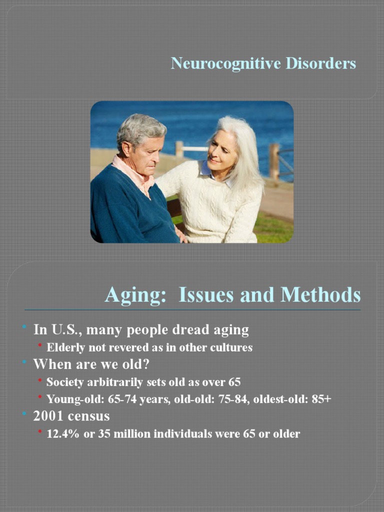Neurocognitive Disorders in Aging | PDF | Dementia | Alzheimer's Disease