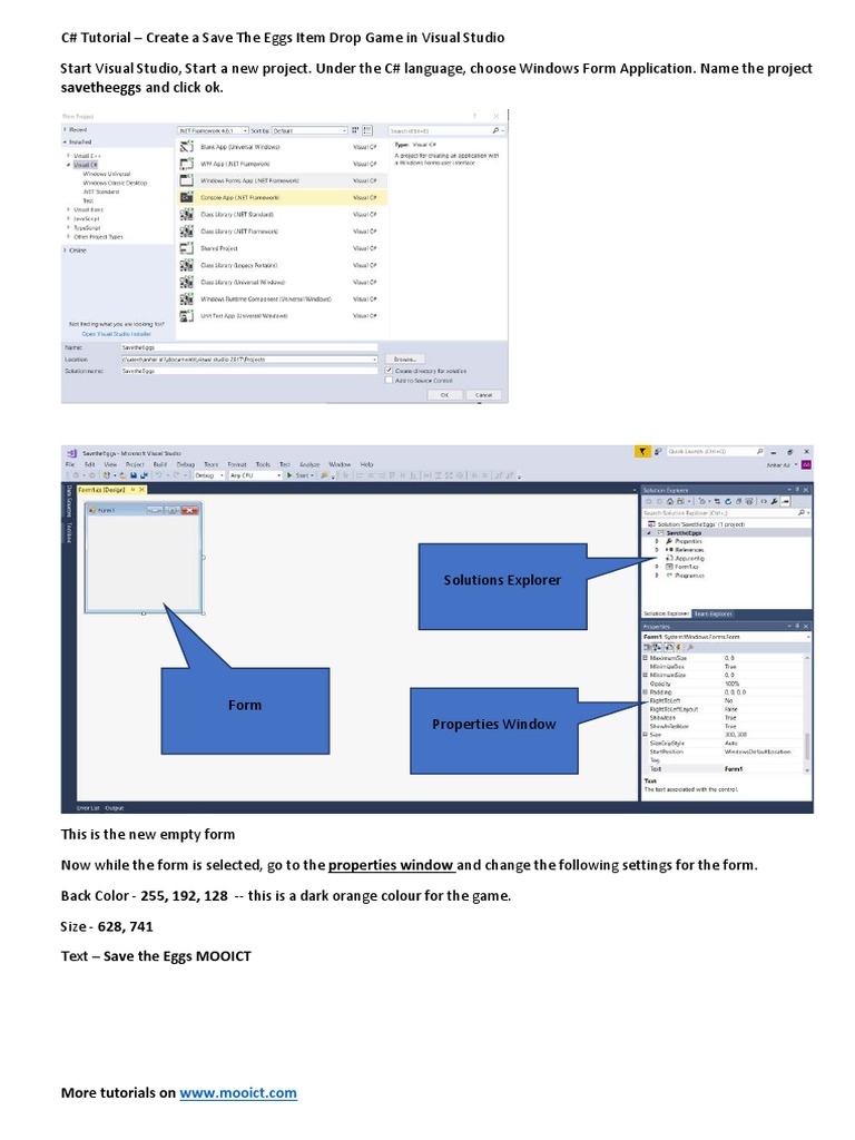 C Sharp Create A Save The Eggs Item Drop Game2 | PDF | Boolean Data ...