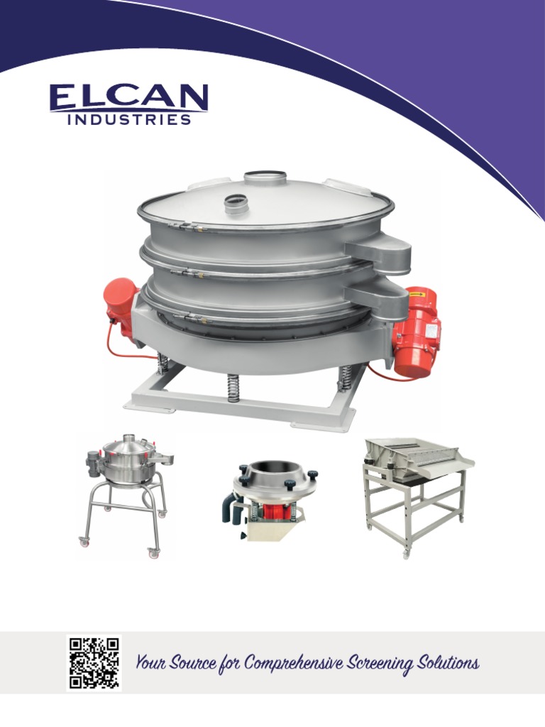 Elcan Vibratory Screeners and Separators Brochure PDF | PDF | Stainless ...