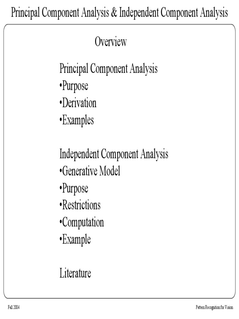 Class 4 Part 2 PDF | PDF | Principal Component Analysis | Eigenvalues And Eigenvectors