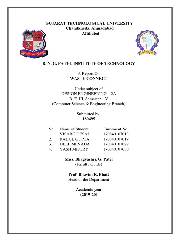 Waste Connect App for Effective Waste Management | PDF | Waste ...