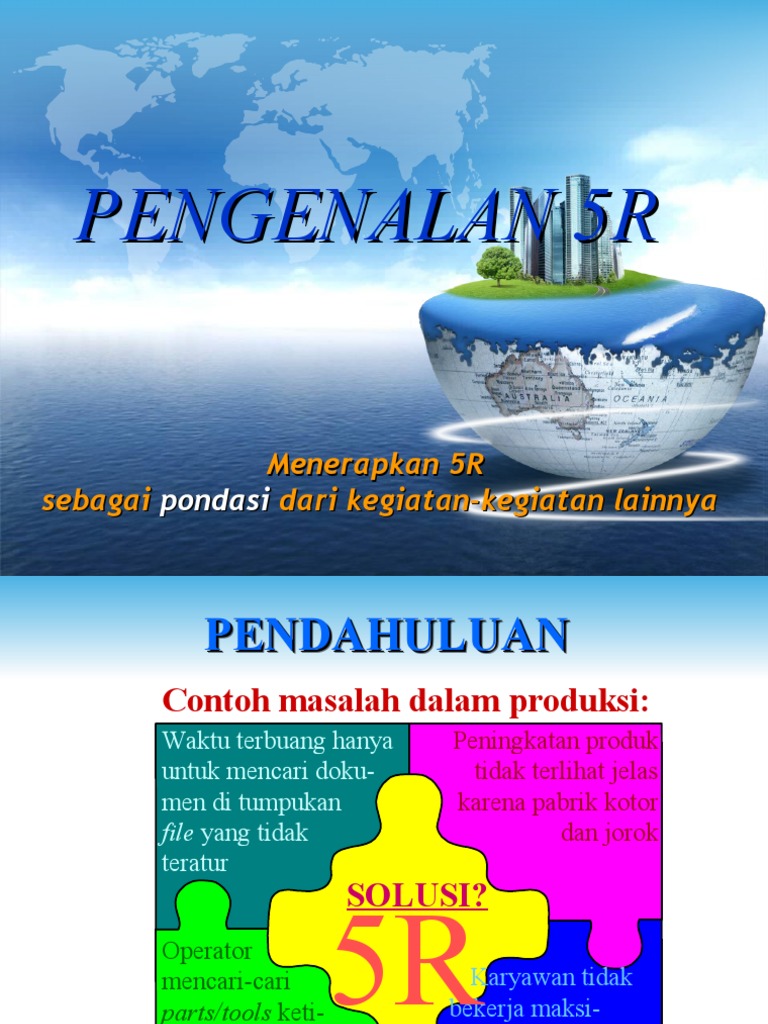 5R Training For Operator | PDF