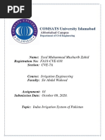 List of Canals in Pakistan - Wikipedia | PDF | Indus River | Hydrology