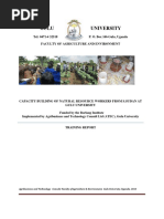Field Visit Report Sample | PDF | Agriculture | Farms