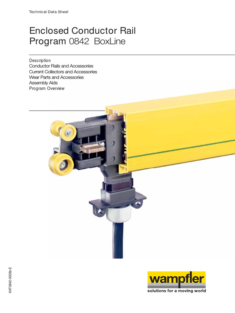 Wampfler Power Rail | PDF | Electrical Conductor | Electrical ...