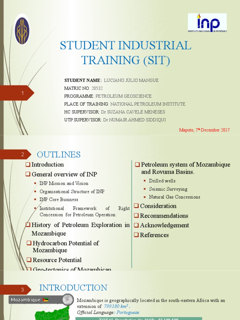 Sit Presentation | PDF | Hydrocarbon Exploration | Petroleum Reservoir