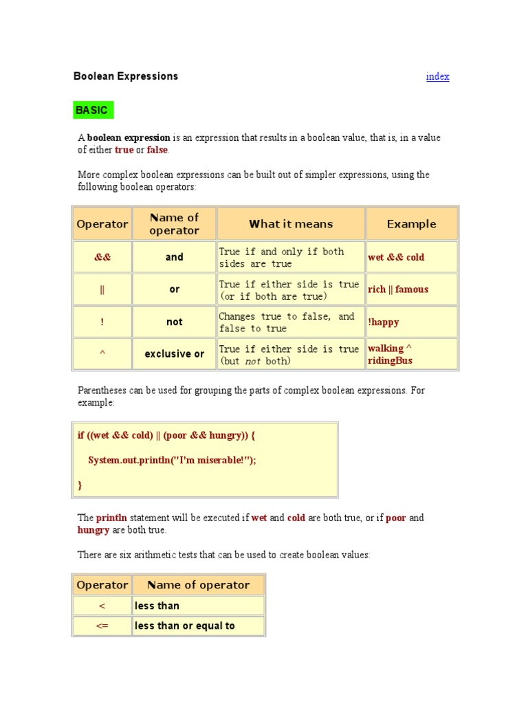 Boolean Expressions | PDF | Boolean Algebra | Teaching Mathematics