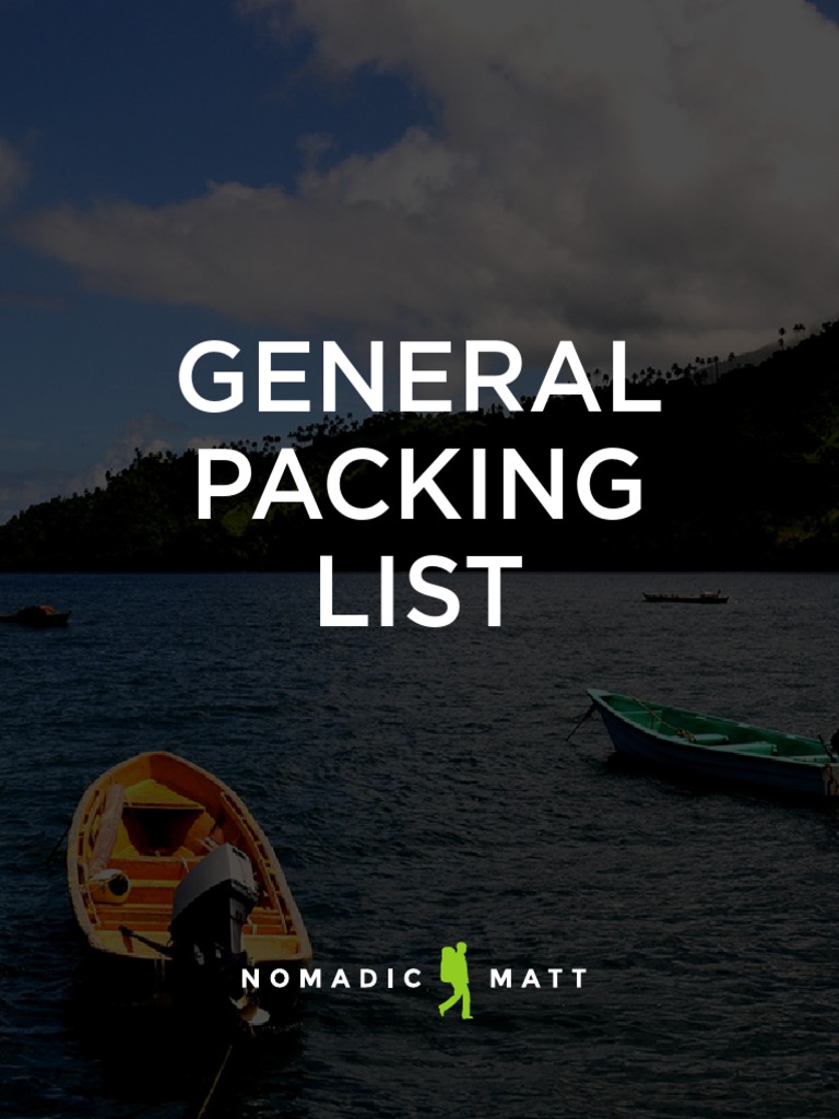General Packing List | PDF