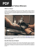 Tattoo Worksheet | PDF | Games & Activities | Art