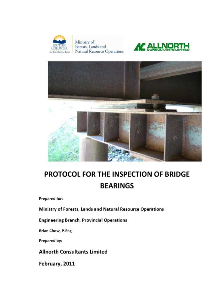 Bridge Bearings Inspection Protocol | PDF | Lumber | Deep Foundation