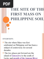 Evidences of The First Mass in The Philippines in Masao, Butuan | PDF