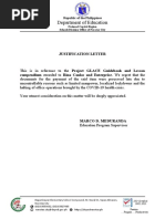 Sample Justification Letter | PDF