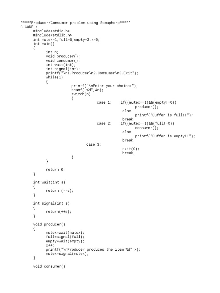 Lab 7 | PDF | Synchronization | Concurrency (Computer Science)