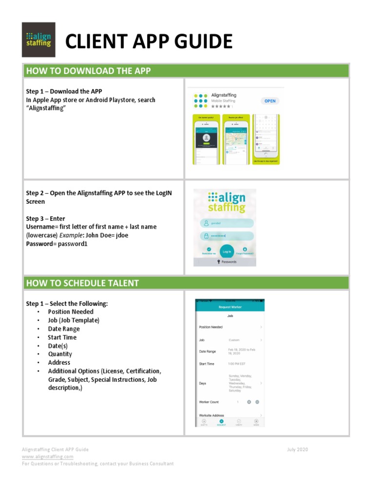 Client App Guide: How To Download The App | PDF | Google Play | Mobile App