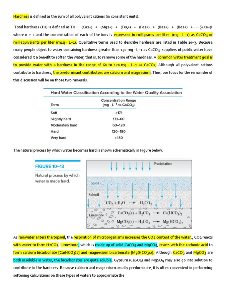 Chemical Characteristics | PDF | Sodium Carbonate | Alkalinity