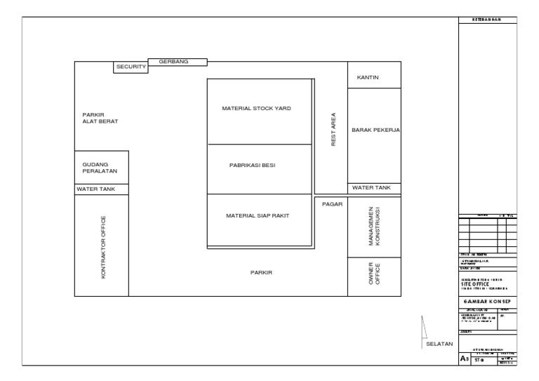 Site Office Layout PDF | PDF