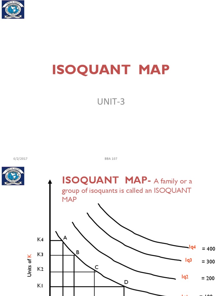 Isoquant Map and Production Functions | PDF | Production Function ...