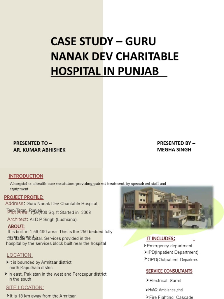 Case Study Hospital | PDF | Stairs | Hospital