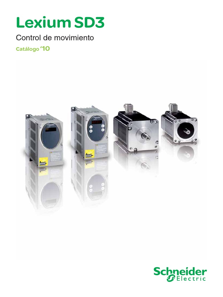 Catalogo Lexium SD3 | PDF | Controlador lógico programable | Rotación