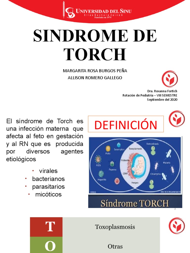 Sindrome de Torch | PDF | Especialidades Medicas | Enfermedades y ...