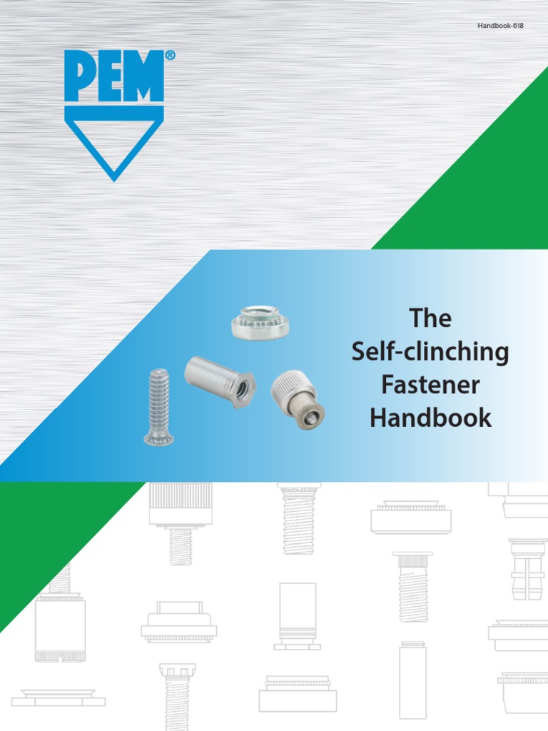 The Self Clinching Fastener Handbook PDF | PDF | Sheet Metal | Screw