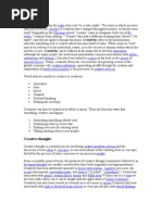 Torrance Creativity Test | PDF