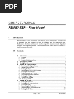 FEFLOW 70 Introductory Tutorial | PDF | Finite Element Method | Aquifer