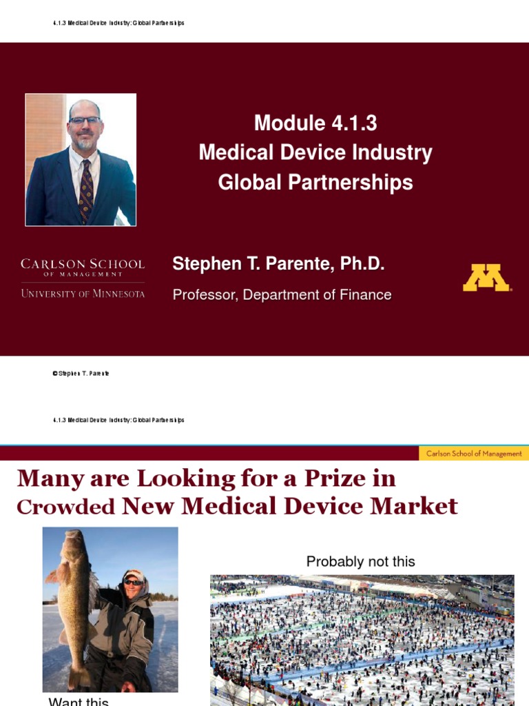 Medical Device Industry - Global Partnerships | Download Free PDF ...