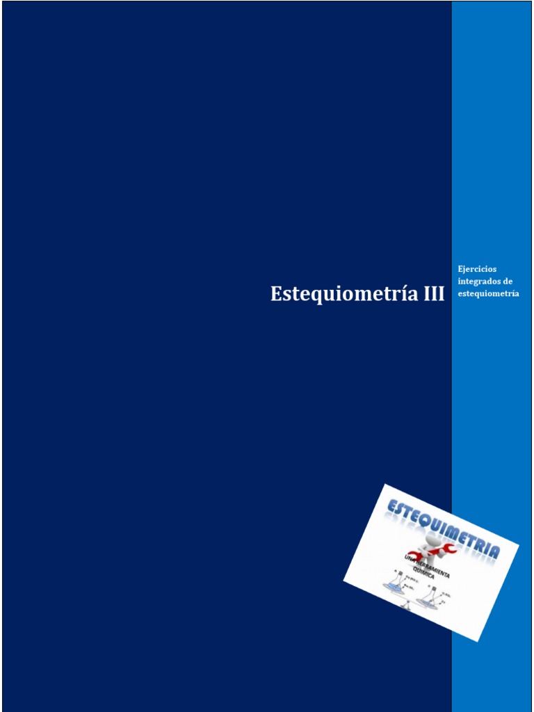 Ejercicios de Estequiometría Avanzada | PDF | Estequiometría | Mole ...