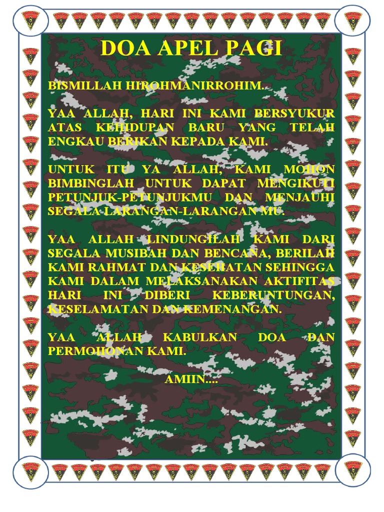 Doa Apel | PDF | Agama & Spiritualitas