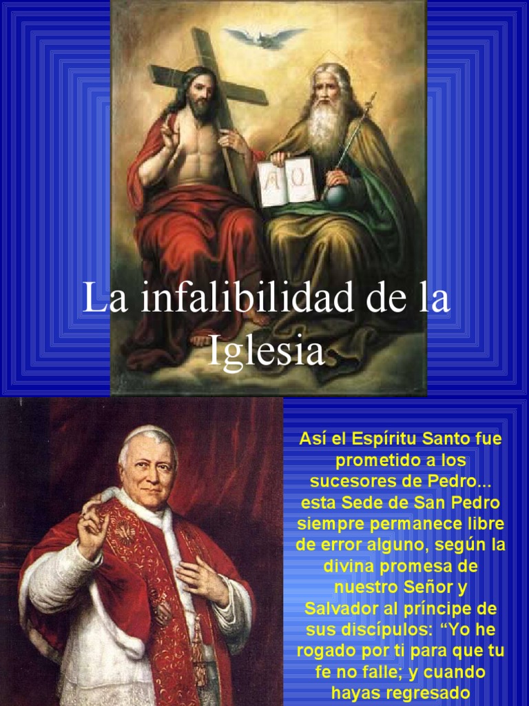 Infalibilidad de la Iglesia y su Doctrina | PDF | Proposición | Iglesia ...