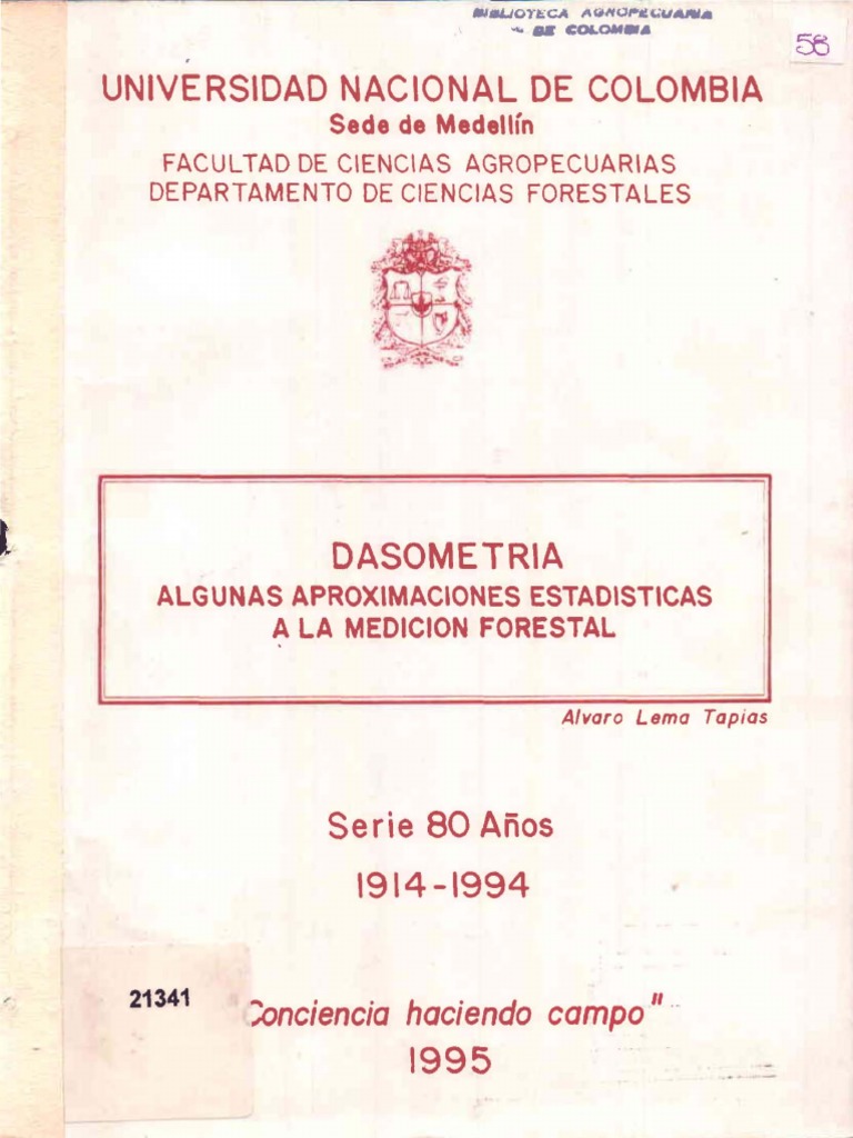04 Dasometria | PDF | Los bosques | Estadísticas