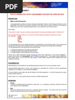 Iosh Risk Assessment Project v20 | PDF