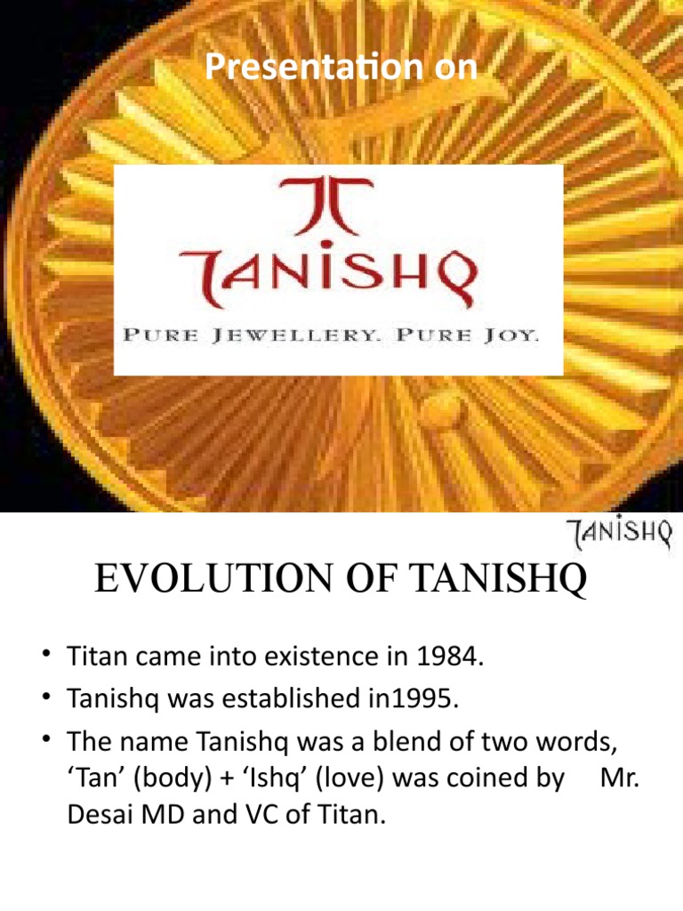 Excom Presentation Tanishq | PDF | Retail | Business Economics