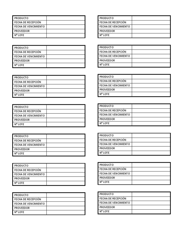 Rotulacion de Los Productos | PDF