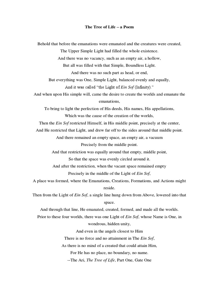 Ari - The Tree of Life | PDF