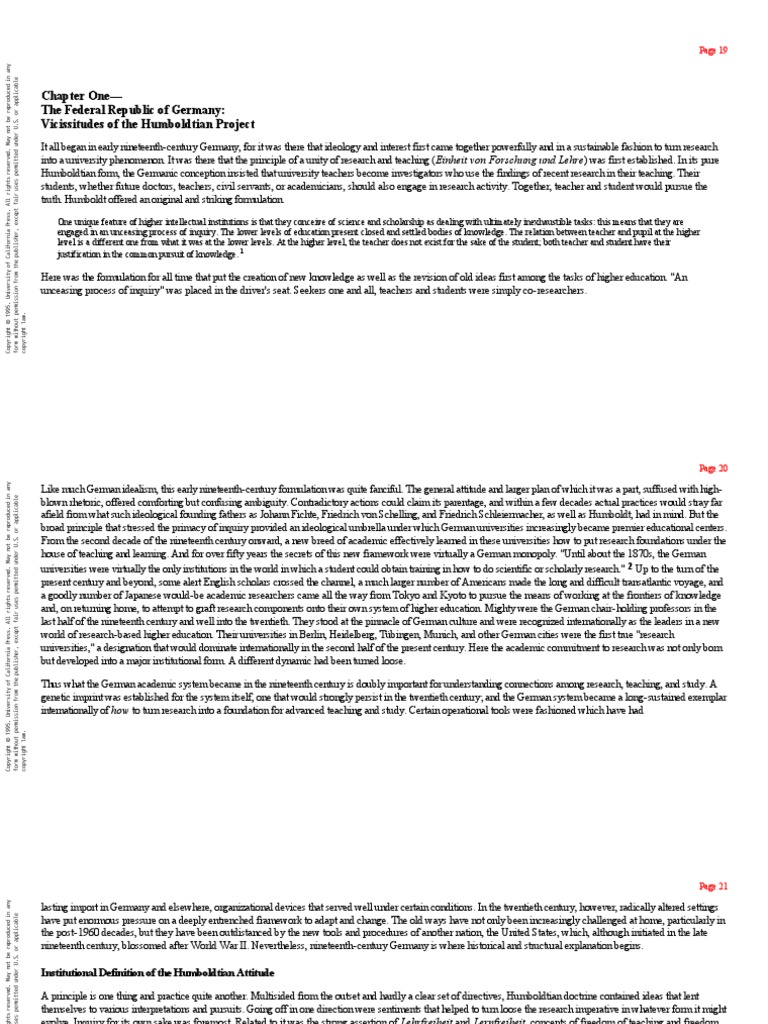 Clark, Burton R. 1995. Places of Inquiry Research and Advanced ...