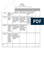 Read Aloud Evaluation Rubric | PDF