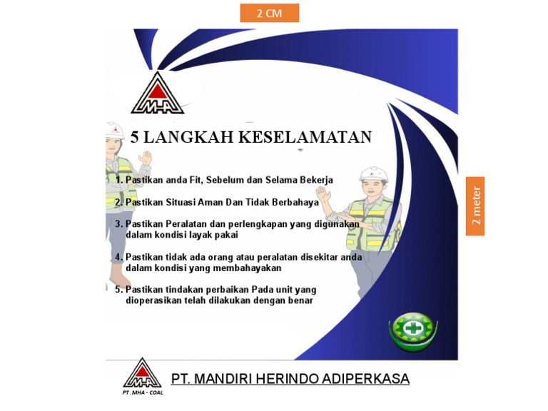 Spanduk 5 Langkah Keselamatan | PDF