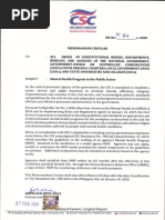 CSC SPMS Guidelines PDF | PDF