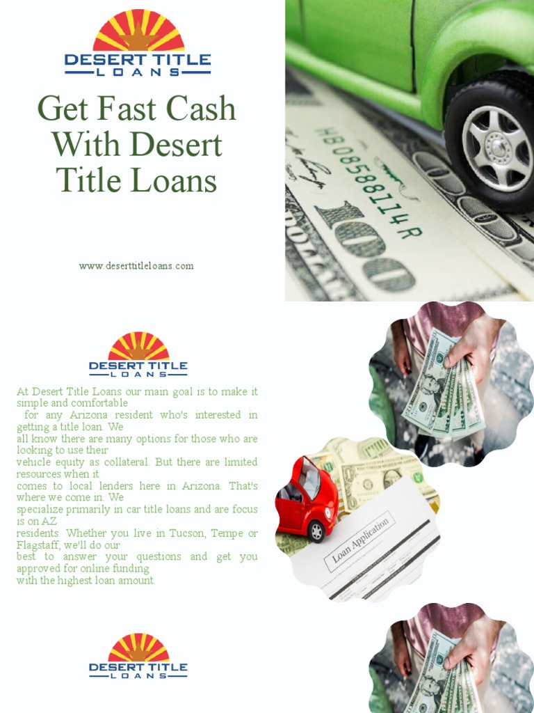 Arizona Title Loans Made Easy | PDF