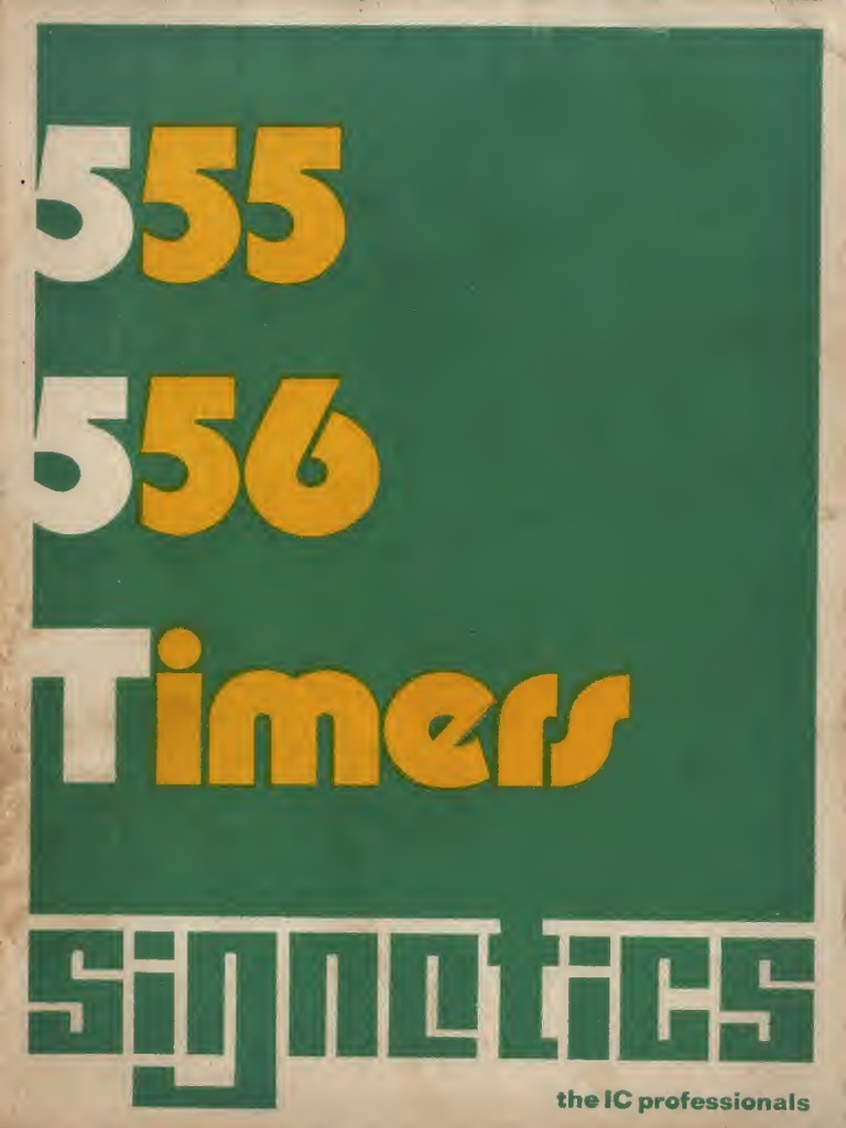 Signetics 555 556 Timer 1973 Databook PDF | PDF | Electronic Circuits ...