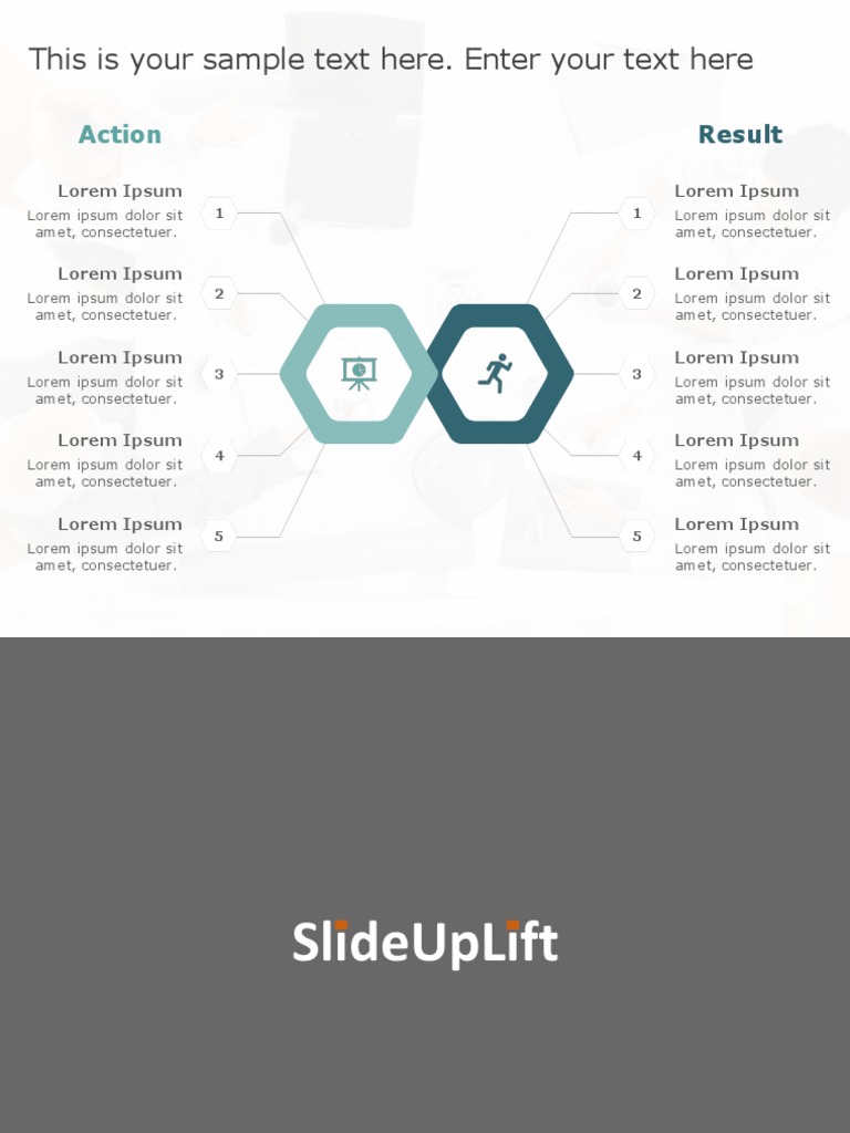 Action Result PowerPoint Template 15-4x3 | PDF