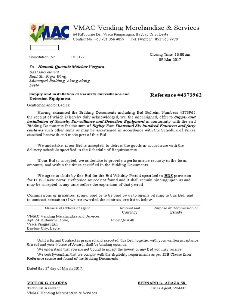 VMAC Vending Merchandise & Services: Reference #4373962 | Download Free ...