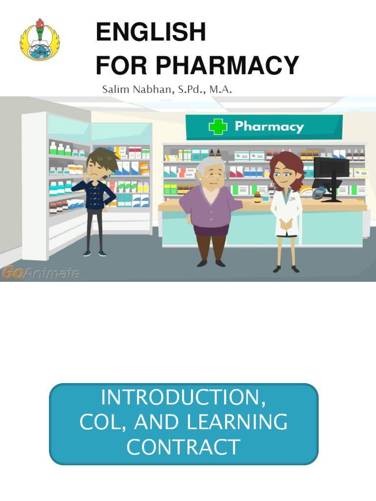 Introduction To English For Pharmacy | PDF | Pharmacy | English Language