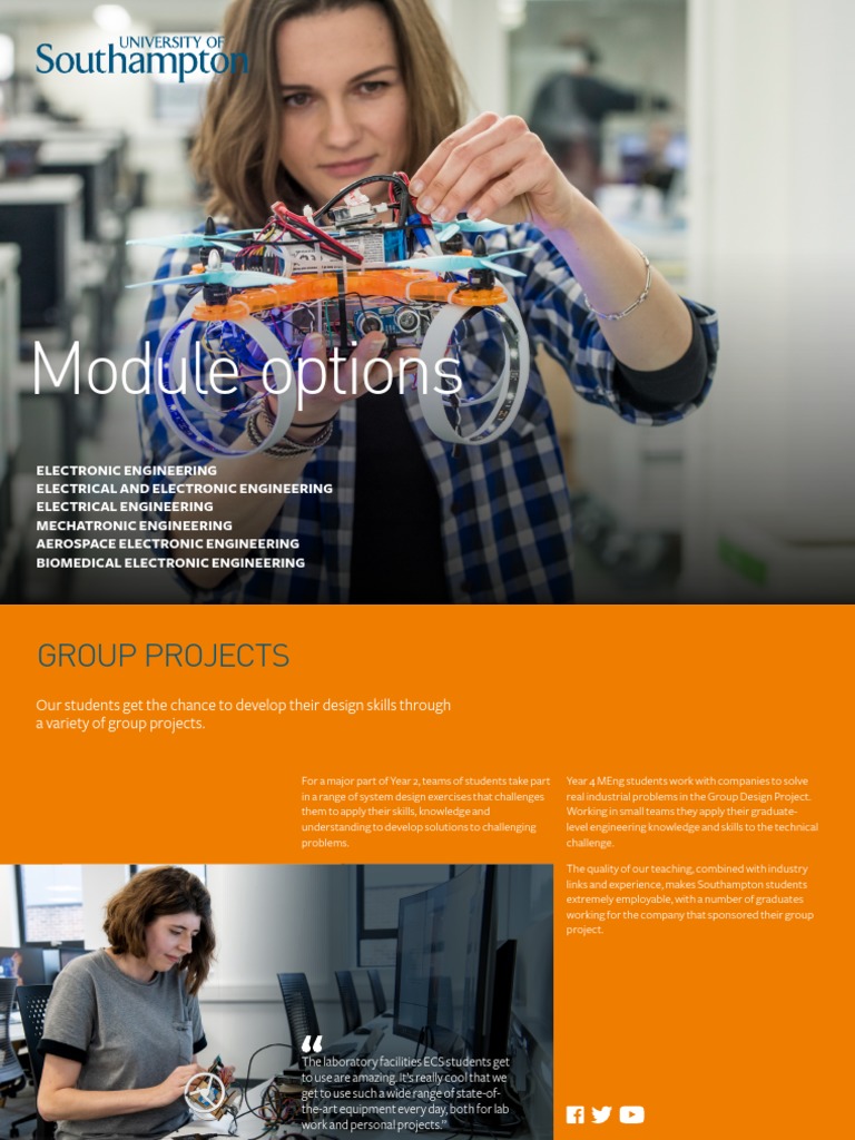 Electrical and Electronic Engineering Module Options | PDF ...